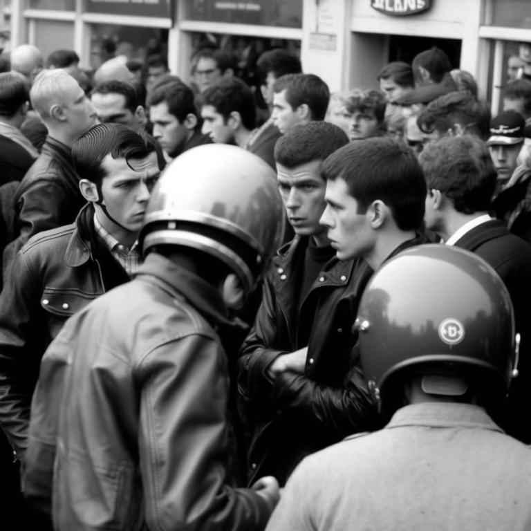 The Moral Panic of Mods and Rockers: How a Clash of Subcultures Defined ...